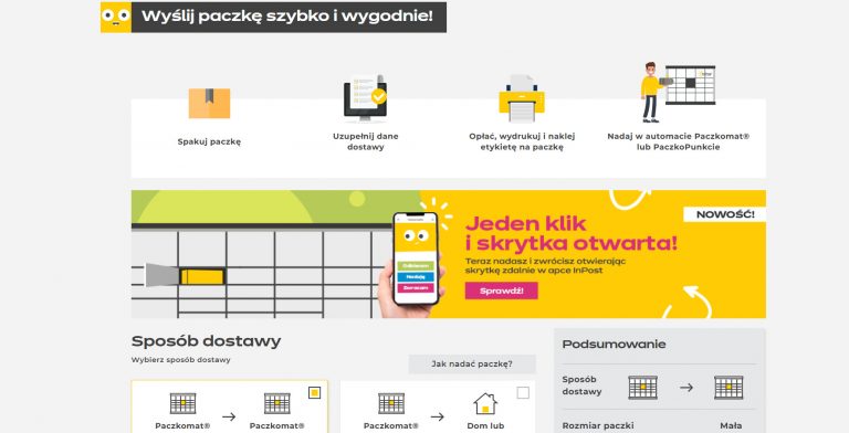 Nowoczesny Paczkomat. Nadawaj w aplikacji, na stronie i z pomocą managera paczek - TKN24