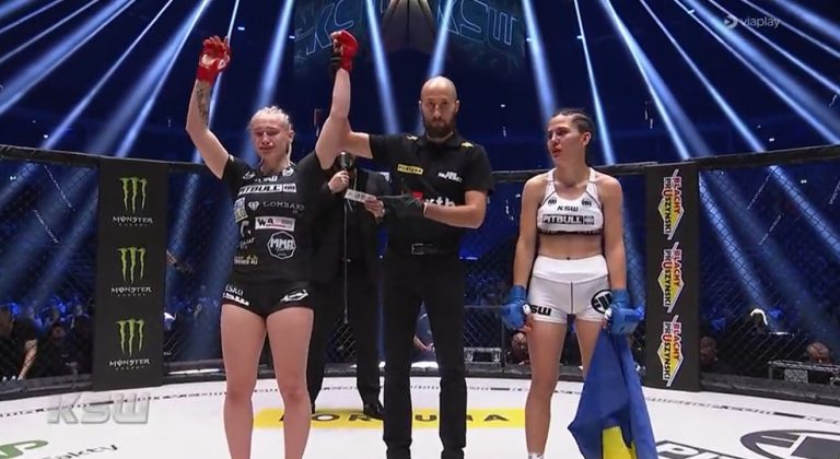Wiktoria Czyżewska w KSW foto screen Viaplay 04 - TKN24
