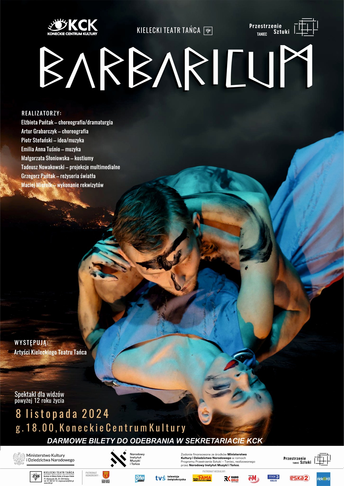 Darmowe bilety wstępu na spektakl pt. 'Barbaricum’ w Koneckim Centrum Kultury - TKN24